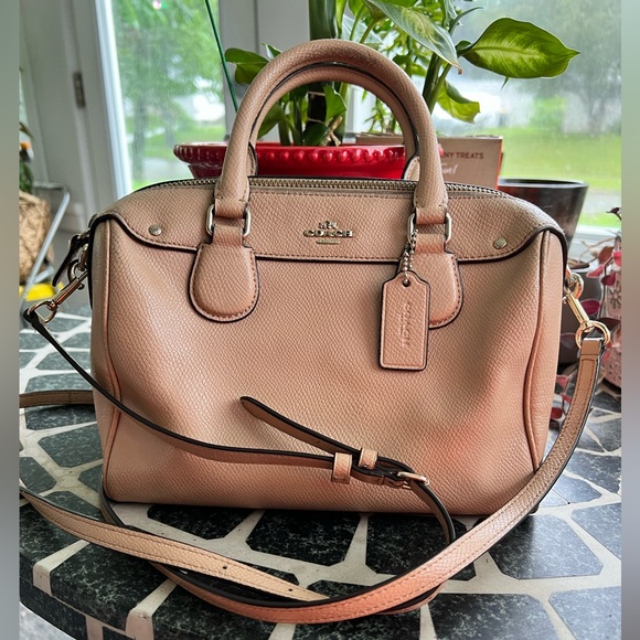 Coach | Bags | Coach Mini Bennett Satchelcrossbody In A Nude Beige ...